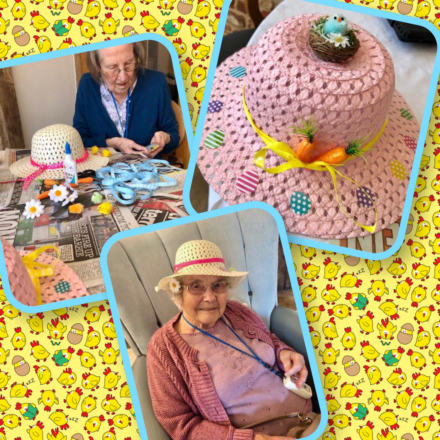 Bonnets nearly finished - Carlton Hall