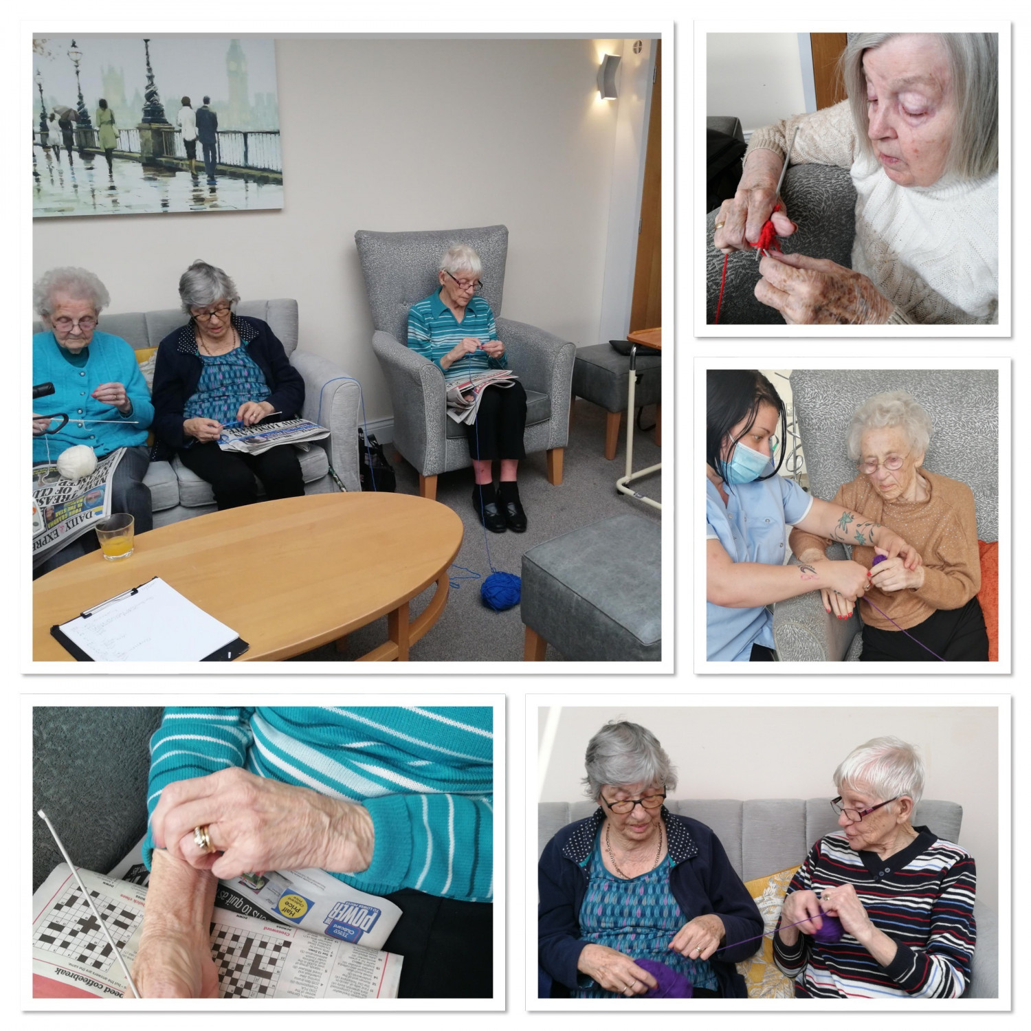 Knit & Natter group is back - Carlton Hall