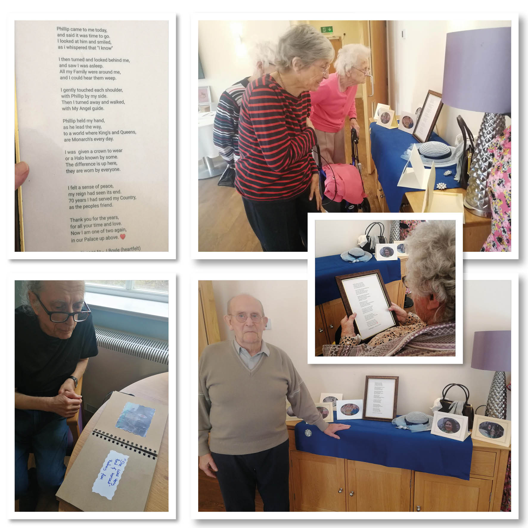 In remembrance of our dear Queen - Carlton Hall