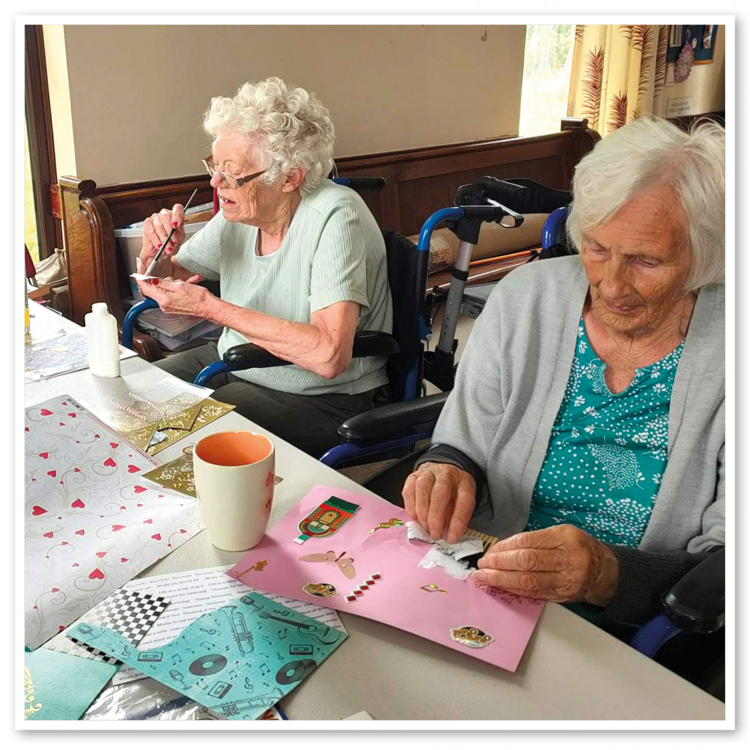 Fishnets and friendships group visit - Carlton Hall